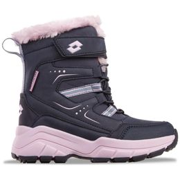 Lotto Klettboot - mit kuschelig-wärmendem Innenfutter NAVY-VIOLET 35 35 Sportive Texboots von Lotto für Kinder