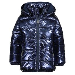 Blue Seven Winterjacke &raquo;Winterjacke&laquo; 1 Stk. tlg. mit Kapuze 595 - NACHTBLAU 92 92 Sehr sch&ouml;ne und gl&auml;nzende blaue Winterjacke von Blue Seven