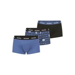 HUGO UNDERWEAR Trunk »TRUNK TRIPLET DESIGN« Packung, 3 Stk. tlg., mit Logobund Open Miscellaneous 976 S S 3er Pack enganliegende Boxershorts von Hugo