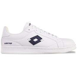 Lotto Sneaker - ideal zu kombinieren WHITE-NAVY 46 46 Retro Sneaker von Lotto im 80s Style