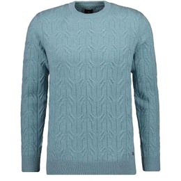 Ragman Rundhalspullover Mint-031 54 54 Rundhals-Strickpullover