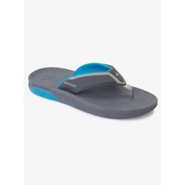 Quiksilver Sandale »Mathodic Recovery« Grey/Grey/Blue 13(46) 13(46) Wasserfreundliches, fein geformtes Obermaterial...