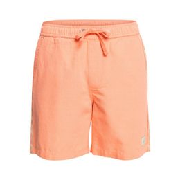 Quiksilver Shorts »Taped Taxer 18"« Peach Pink XXL XXL Stoff: Mischgewebe aus Baumwolle und Leinen...