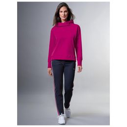 TRIGEMA Freizeitanzug »Bequemes Homewear Set« 1 Stk. tlg. magenta L L Leichte Sweat-Qualität