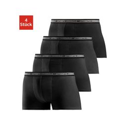 AUTHENTIC UNDERWEAR Boxer »Boxershorts für Herren« Packung, 4 Stk. tlg., , schwarzer Webbund mit Logoschriftzug schwarz 3 (XS) 3 (XS) Authentic...