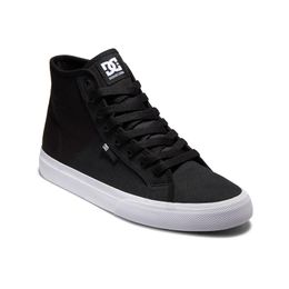 DC Shoes Sneaker »Manual« Black/White 3,5 3,5 Design mit Spezial-Canvasobermaterial