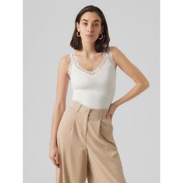 V&eacute;ro Moda VERO MODA Spitzentop &raquo;VMROSA SL TOP JRS NOOS&laquo; Snow White M M Tanktop von Vero Moda