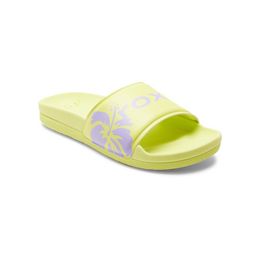 Roxy Sandale »Surf.Kind.Kate. Slippy« Neon Yellow 11(42) 11(42) Obermaterial: Bedrucktes,...