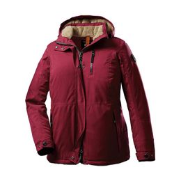 STOY Outdoorjacke &raquo;STW 1 WMN JCKT&laquo; Funktionsjacke: 100% wasser- und winddicht, atmungsaktiv, warm rot 52 52 Funktionsjacke mit abzippbarer Kapuze