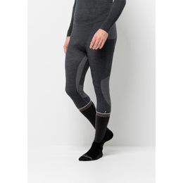 Jack Wolfskin 3/4-Leggings »SEAMLESS WOOL PANTS M« phantom M (50) - Normalgrößen Normalgrößen M (50) Leichte, warme ¾-lange Baselayer-Hose