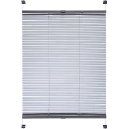 Liedeco Jalousie &raquo;Klemmfix-Aluminiumjalousie&laquo; ohne Bohren verspannt silberfarben 130 cm