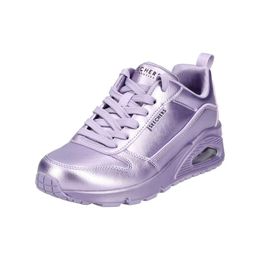 Skechers Sneaker »Sneaker Lederimitat« Violett 40 40 Verschluss: Schnürung