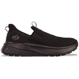 Lotto Sneaker - ohne Schnüren - einfach reinschlüpfen! BLACK 41 41 Slip-on Sneaker von Lotto für Damen & Herren