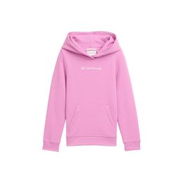 Tom Tailor Hoodie mit Kapuze flashy mauve 128 128 Sweatshirt von Tom Tailor