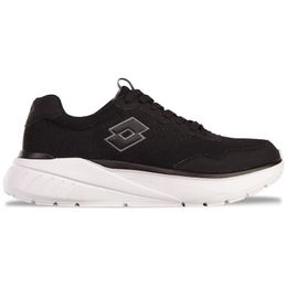 Lotto Sneaker - ohne Bücken & Schnüren BLACK-DK.GREY 44 44 Unisex Slip-In Sneaker von Lotto