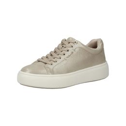 Tamaris Sneaker »Sneaker Leder« Champagne 41 41 Verschluss: Schnürung