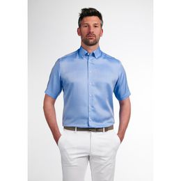 Eterna Kurzarmhemd &raquo;MODERN FIT&laquo; EASY IRON (b&uuml;gelleicht) blau 45 - Normalgr&ouml;&szlig;en Normalgr&ouml;&szlig;en 45 Passform laut Hersteller: Modern Fit