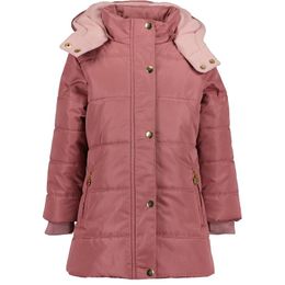 Blue Seven Winterjacke &raquo;Wintermantel KIDS GIRLS BASICS&laquo; 1 Stk. tlg. mit Kapuze 373 - AUBERGINE 122 122 Wundersch&ouml;ner M&auml;dchen Wintermantel mit...