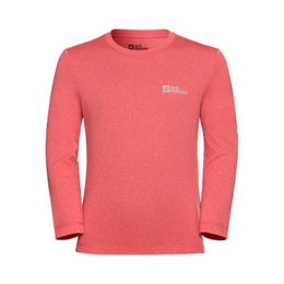 Jack Wolfskin Rundhalspullover »ACTAMIC LONGSLEEVE K« sunsetcoral 140 140 Baselayer-Longsleeve für Kinder