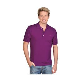 TRIGEMA Poloshirt »Poloshirt in Piqué-Qualität« 1 Stk. tlg. brombeer S S Piqué Qualität