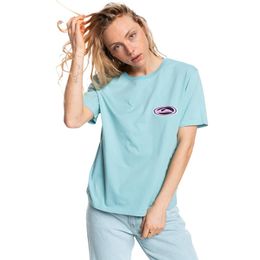 Quiksilver T-Shirt »Standard« Pool XS XS Stoff: leichter Stoff aus reiner Baumwolle