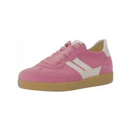Gabor Sneaker »Sneaker Leder« Rosa/Weiß 35 35 Verschluss: Schnürung