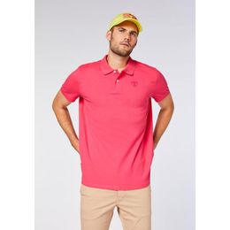 Chiemsee Poloshirt Raspberry XXL (60/62) XXL (60/62) Chiemsee Herren-Polo im Basic-Stil mit Logo-Print