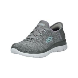 Skechers Sneaker »Sneaker Textil« Grau 40,5 40,5 Verschluss: Schlupfschuh