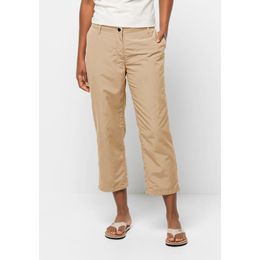 Jack Wolfskin Outdoorhose »KALAHARI 7/8 PANTS W« sand-storm 36 - Normalgrößen Normalgrößen 36 Zwei Hüfttaschen