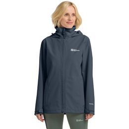 Jack Wolfskin Damen Funktionsjacke &raquo;TRAILTIME 2L JKT W&laquo; mit Kapuze blau S (36)