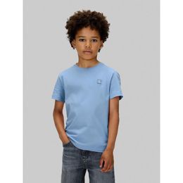Calvin Klein Jeans T-Shirt &raquo;MONOGRAM MINI BADGE T-SHIRT&laquo; f&uuml;r Kinder bis 16 Jahre Faded Denim 6 (116) 6 (116) T-Shirt von Calvin Klein f&uuml;r Kinder