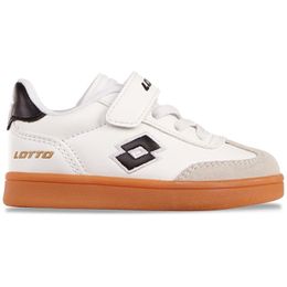Lotto Sneaker - in kinderfußgerechter Passform WHITE-BLACK 24 24 Coole Sneaker von Lotto für Kleinkinder