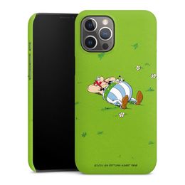 DeinDesign iPhone 12 Pro Max Handy Premium Case Smartphone Handyh&uuml;lle Schutzh&uuml;lle matt Official Licensed Product Asterix Obelix Premium Case