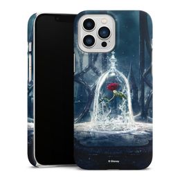 DeinDesign iPhone 13 Pro Max Handy Premium Case Smartphone Handyh&uuml;lle Schutzh&uuml;lle matt Rose The Beauty And The Beast Disney Princess Premium Case