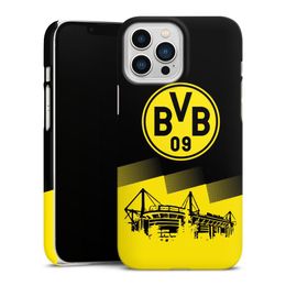 DeinDesign iPhone 13 Pro Max Handy Premium Case Smartphone Handyh&uuml;lle Schutzh&uuml;lle matt Borussia Dortmund Stadium Bvb Premium Case