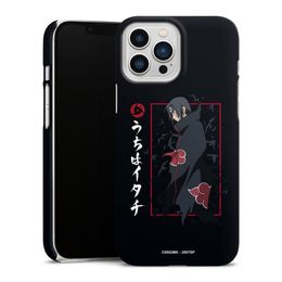DeinDesign iPhone 13 Pro Max Handy Premium Case Smartphone Handyh&uuml;lle Schutzh&uuml;lle matt Official Licensed Product Naruto Shippuden Itachi Uchiha Premium Case