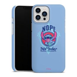 DeinDesign iPhone 13 Pro Max Handy Premium Case Smartphone Handyh&uuml;lle Schutzh&uuml;lle matt Disney Sayings Lilo & Stitch Premium Case