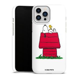 DeinDesign iPhone 13 Pro Max Handy Premium Case Smartphone Handyh&uuml;lle Schutzh&uuml;lle matt Snoopy Peanuts Official Licensed Product Premium Case