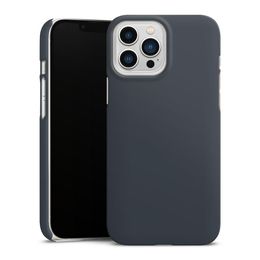 DeinDesign iPhone 13 Pro Max Handy Premium Case Smartphone Handyh&uuml;lle Schutzh&uuml;lle matt Anthracite Grey Unicoloured Premium Case