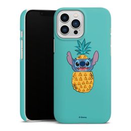DeinDesign iPhone 13 Pro Max Handy Premium Case Smartphone Handyh&uuml;lle Schutzh&uuml;lle matt Disney Lilo & Stitch Pineapple Premium Case