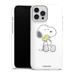 DeinDesign iPhone 13 Pro Max Handy Premium Case Smartphone Handyh&uuml;lle Schutzh&uuml;lle matt Snoopy Love Peanuts Premium Case