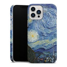 DeinDesign iPhone 13 Pro Max Handy Premium Case Smartphone Handyh&uuml;lle Schutzh&uuml;lle matt The Starry Night Kunst Premium Case