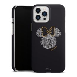 DeinDesign iPhone 13 Pro Max Handy Premium Case Smartphone Handyh&uuml;lle Schutzh&uuml;lle matt Minnie Mouse Muster Disney Premium Case