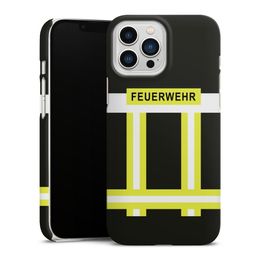 DeinDesign iPhone 13 Pro Max Handy Premium Case Smartphone Handyh&uuml;lle Schutzh&uuml;lle matt Fire Fighters Job Fire Fighter Premium Case