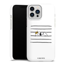 DeinDesign iPhone 13 Pro Max Handy Premium Case Smartphone Handyh&uuml;lle Schutzh&uuml;lle matt Snoopy Dog Peanuts Premium Case