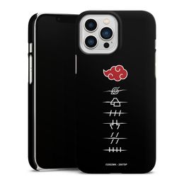 DeinDesign iPhone 13 Pro Max Handy Premium Case Smartphone Handyh&uuml;lle Schutzh&uuml;lle matt Naruto Shippuden Official Licensed Product Akatsuki Premium Case