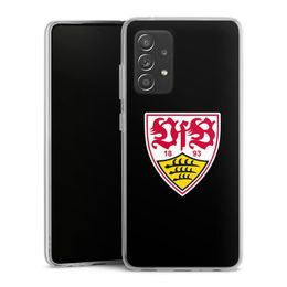 DeinDesign Galaxy A52s 5G Handy Silikon H&uuml;lle Case transparent Handyh&uuml;lle Coat Of Arms Vfb Stuttgart Official Licensed Product Silikon Case