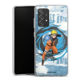 DeinDesign Galaxy A52s 5G Handy Silikon H&uuml;lle Case transparent Handyh&uuml;lle Manga Naruto Shippuden Official Licensed Product Silikon Case