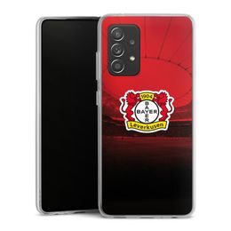 DeinDesign Galaxy A52s 5G Handy Silikon H&uuml;lle Case transparent Handyh&uuml;lle Official Licensed Product Stadium Bayer 04 Leverkusen Silikon Case