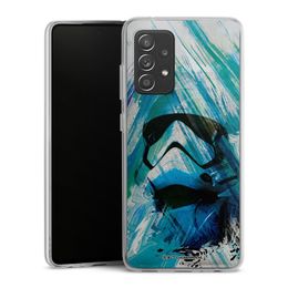DeinDesign Galaxy A52s 5G Handy Silikon H&uuml;lle Case transparent Handyh&uuml;lle Stormtrooper Star Wars Colourful Silikon Case